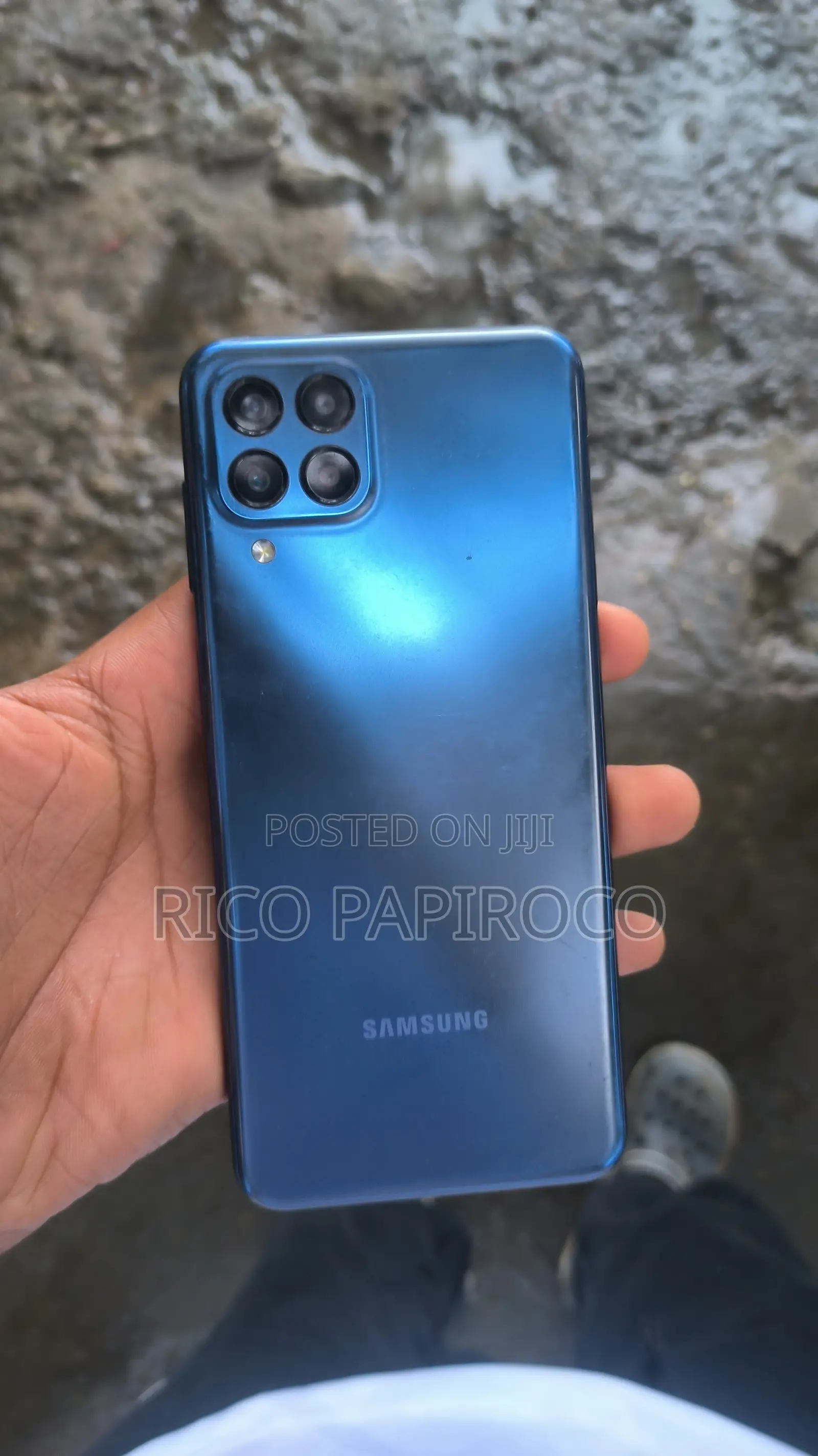 Samsung Galaxy M33 5G 128 GB Blue in Kolfe Keranio - Mobile Phones ...