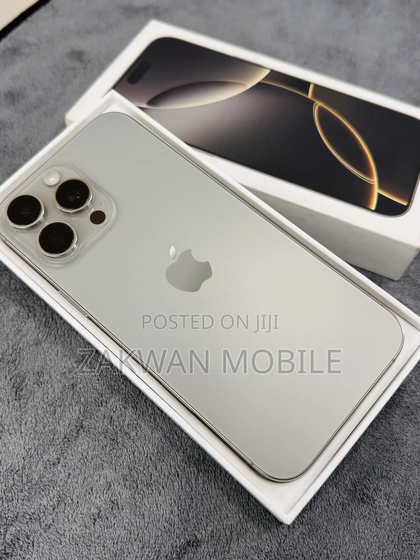 Apple iPhone 16 Pro Max 256 GB Gray in Bole - Mobile Phones, Zakwan ...