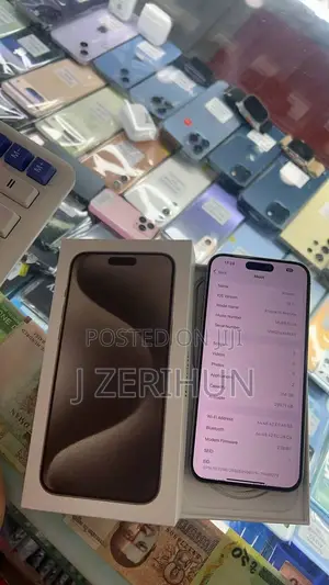 Apple iPhone 15 Pro Max 256 GB Gray in Bole - Mobile Phones, J Zerihun | Jiji.com.et