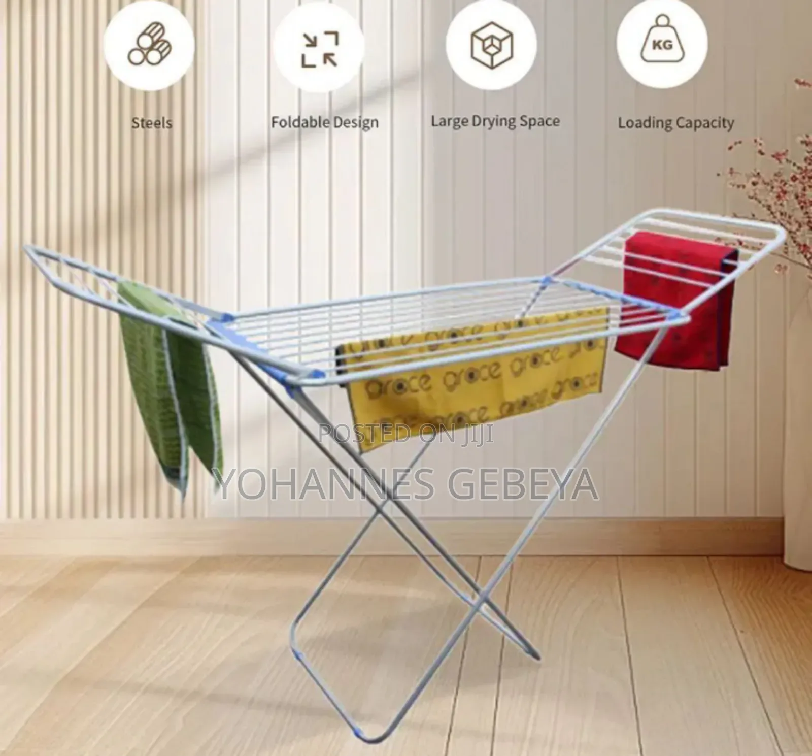 Oscar Aluminum Cloth Draying Rack in Addis Ketema - Storage ...