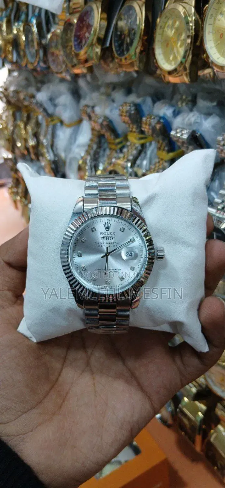 A Rolex Watch Is Luxury Wristwatch Made by the Swiss Company Rolex Sa ...