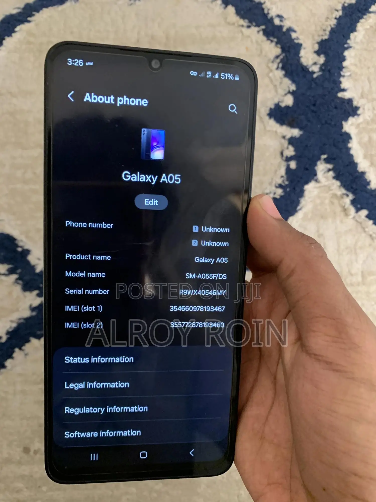 Samsung Galaxy A05 128 GB Blue in Adama - Mobile Phones, Alroy Roin ...