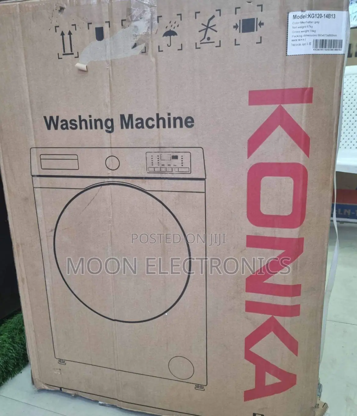 Konka 12 Kg Automatic Washing Machine – Compact Reliable! in Addis Ketema - Home Appliances ...