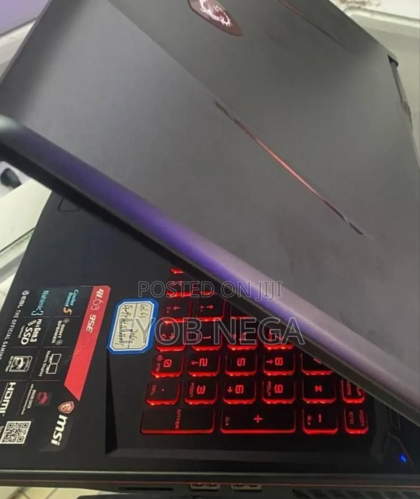 New Laptop MSI 16GB Intel Core I7 SSD 512GB in Bole - Laptops & Computers, Eyob Nega | Jiji.com.et