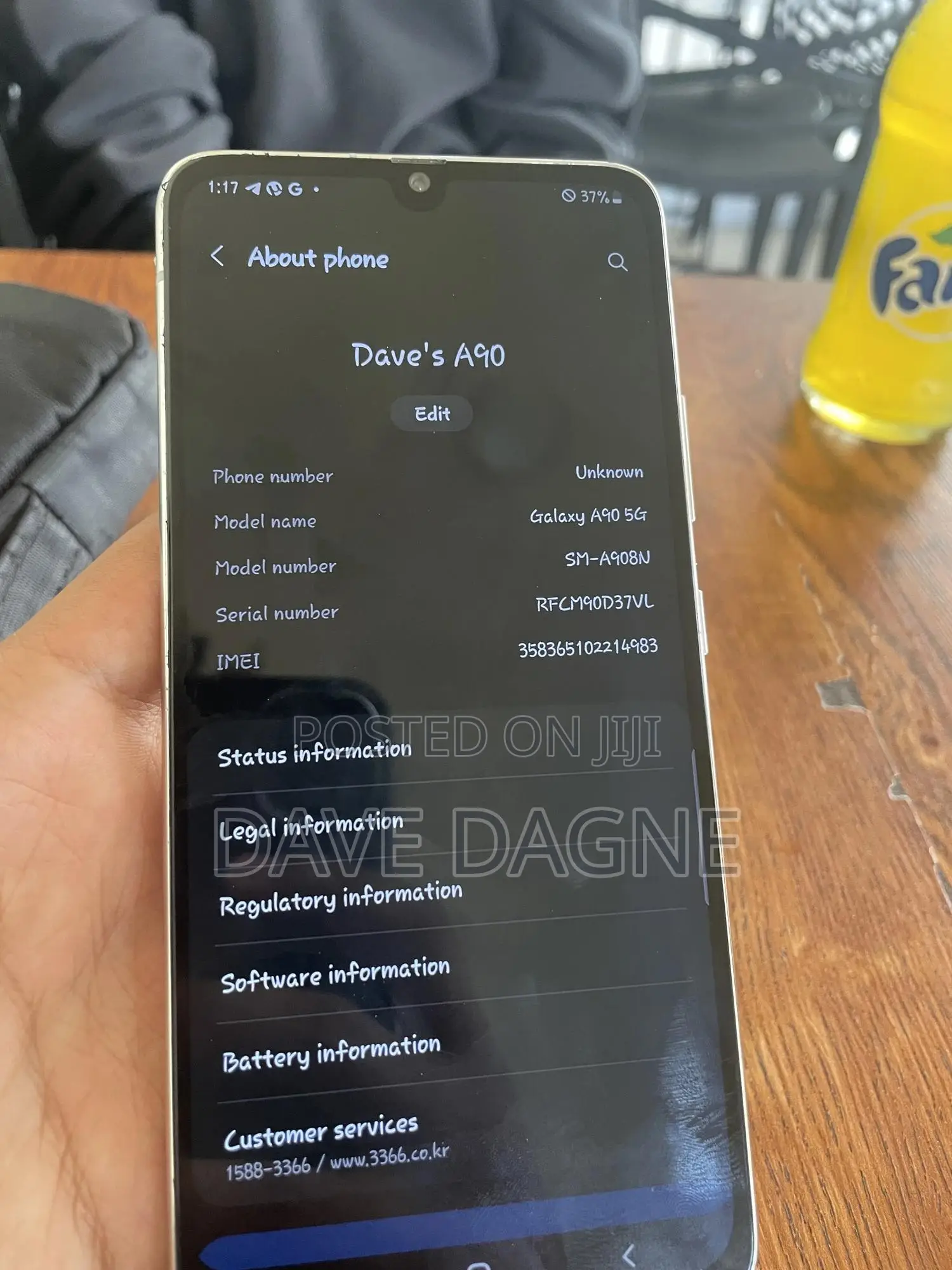 Samsung Galaxy A90 5G 128 GB White in Nifas Silk-Lafto - Mobile Phones, Dave D | Jiji.com.et