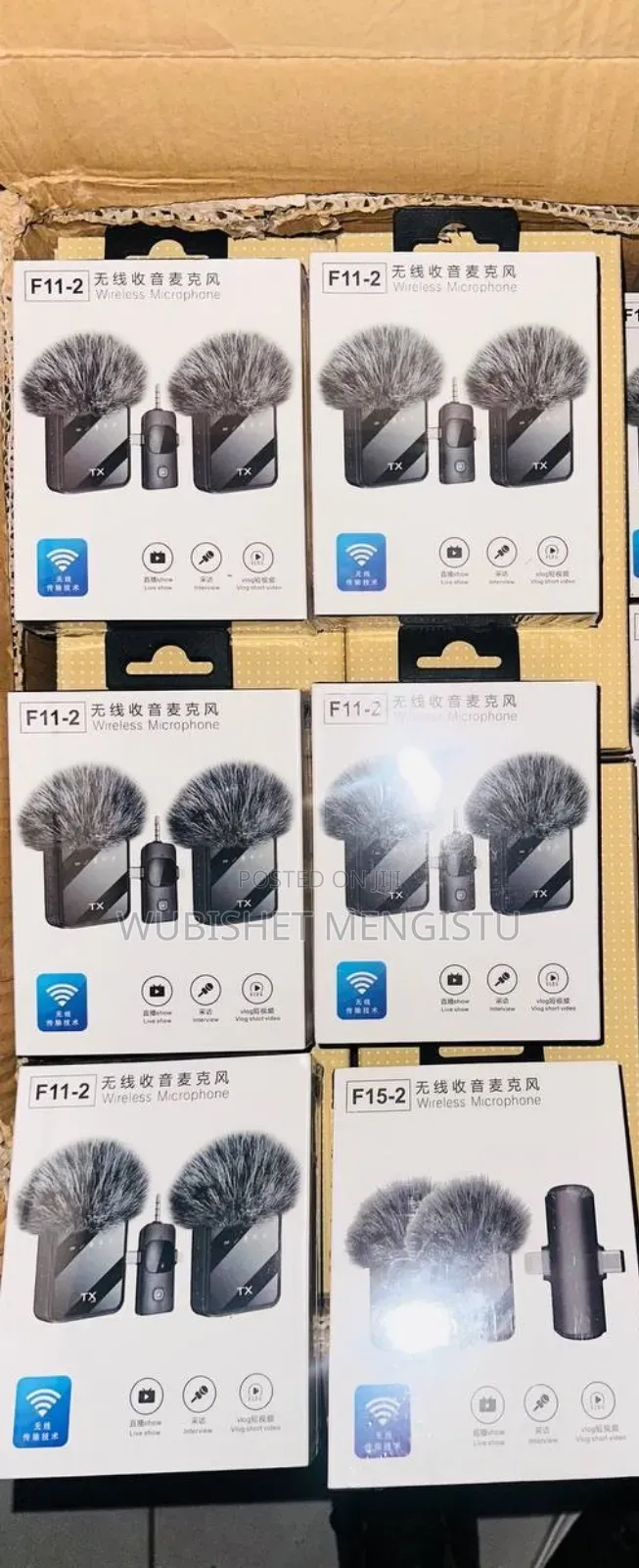 F11-2 Wireless Lavalier Microphone in Bole - Accessories & Supplies for Electronics, Wubishet Mg ...