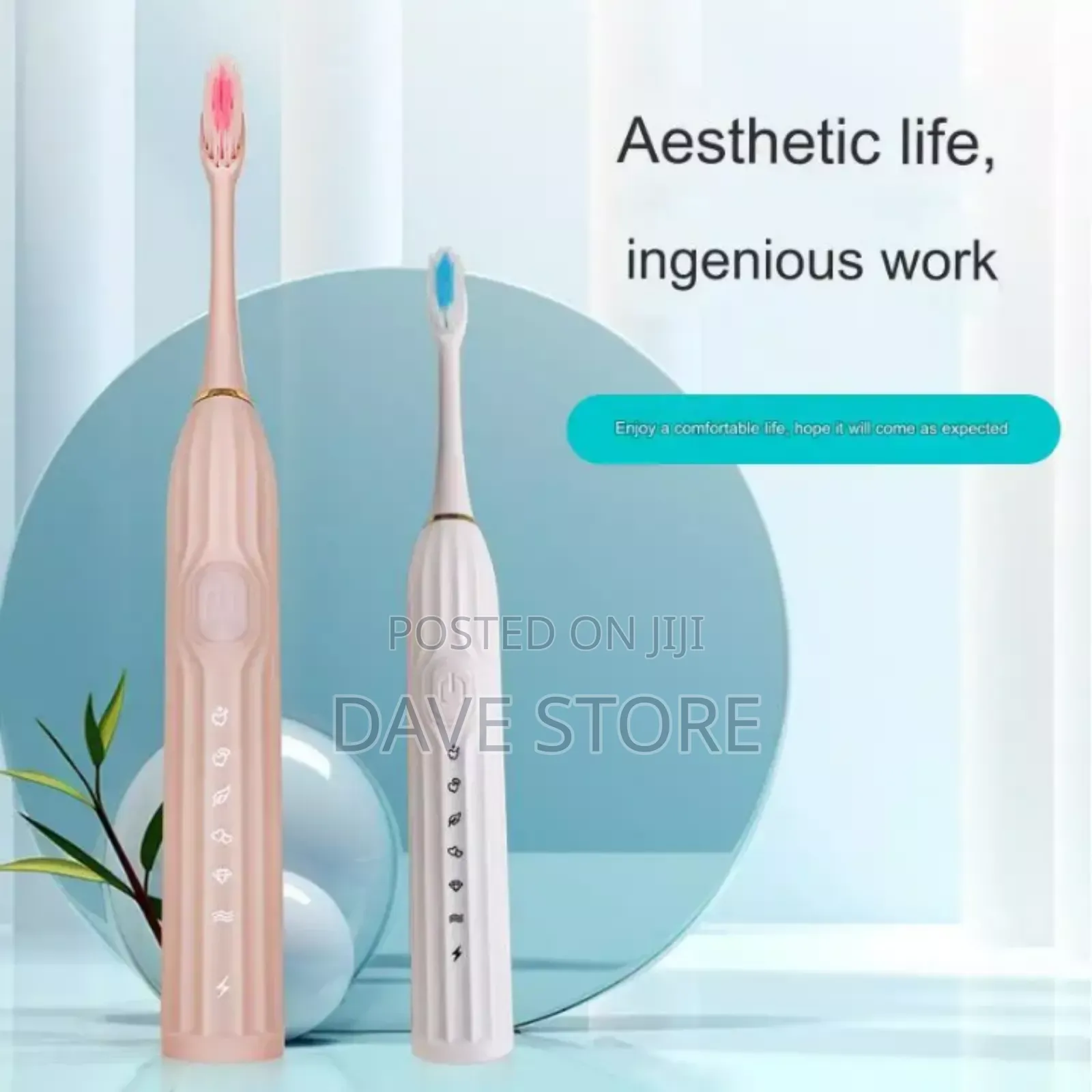 Sonic Rechargeable Electric Toothbrush in Nifas Silk-Lafto - Tools ...