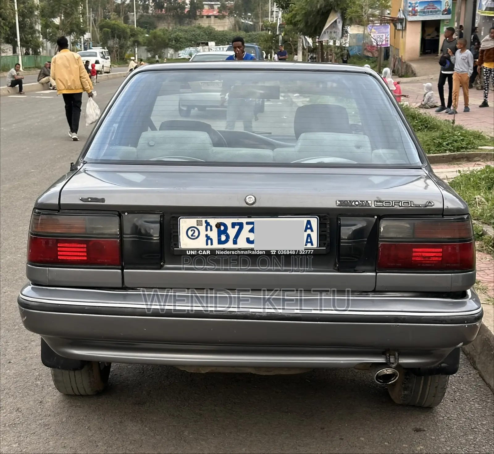 Toyota Corolla II 1991 Silver in Yeka - Cars, Wende Keltu | Jiji.com.et