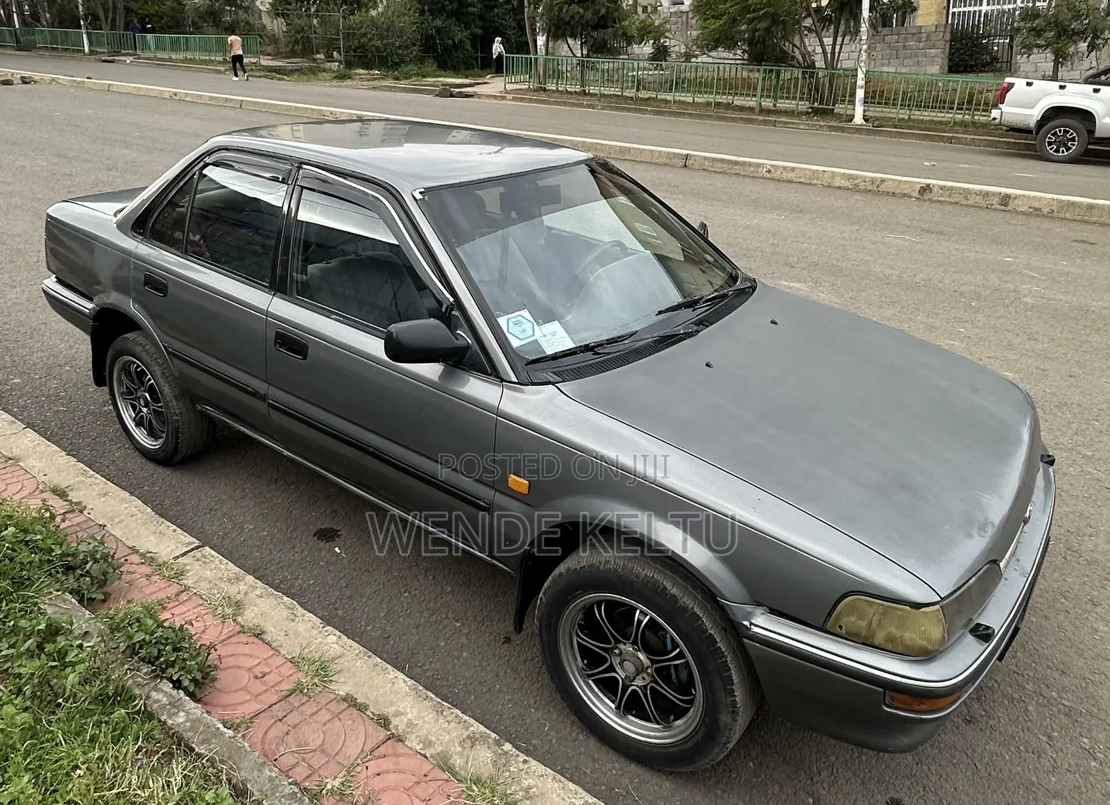 Toyota Corolla II 1991 Silver in Yeka - Cars, Wende Keltu | Jiji.com.et