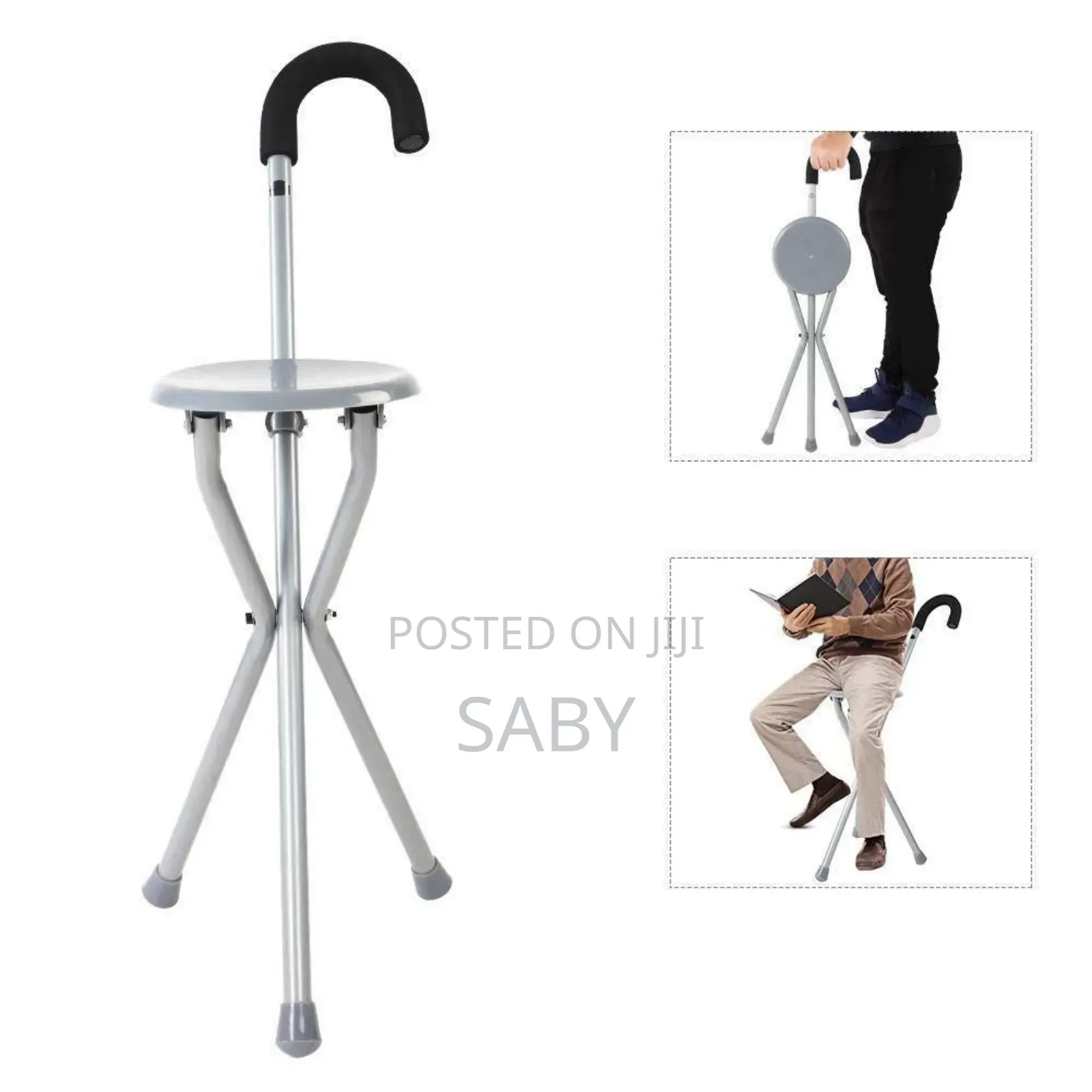 Foldable 3 Legged Walking Stick in Bole - Tools & Accessories, Eva Ra ...