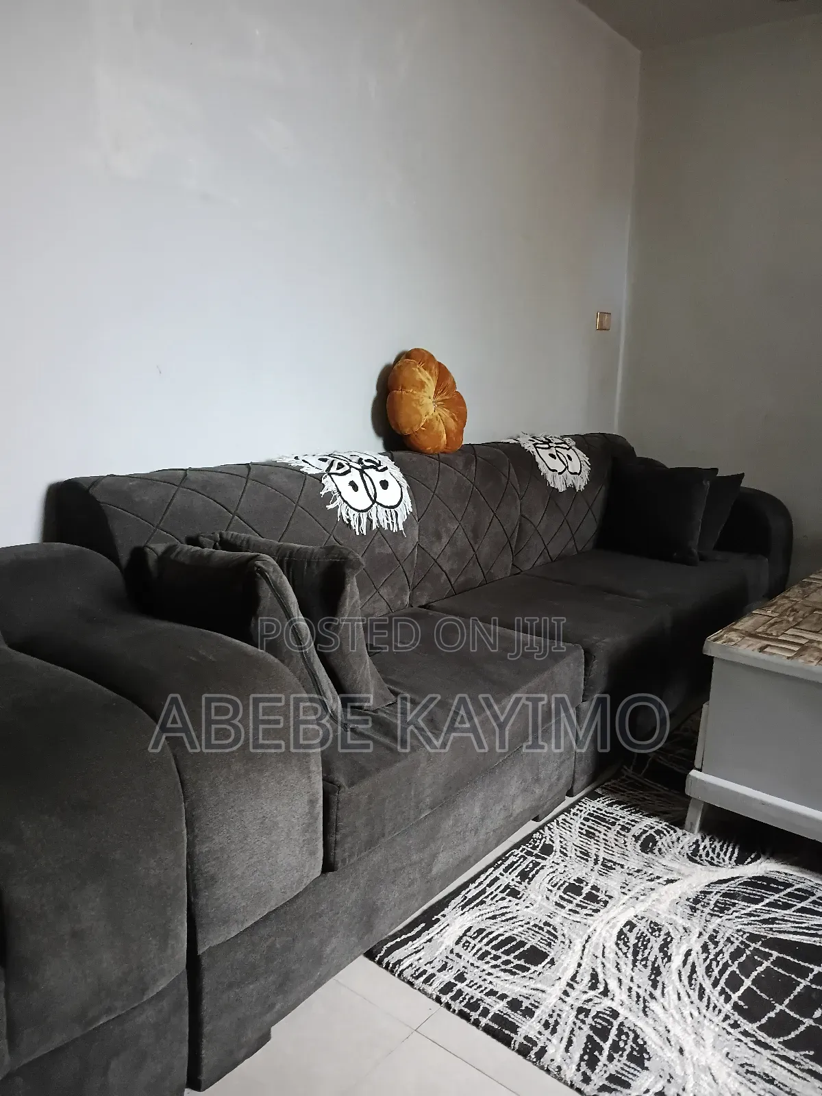 Sofa Slightly Used in Bole - Furniture, Abebe Kayimo | Jiji.com.et