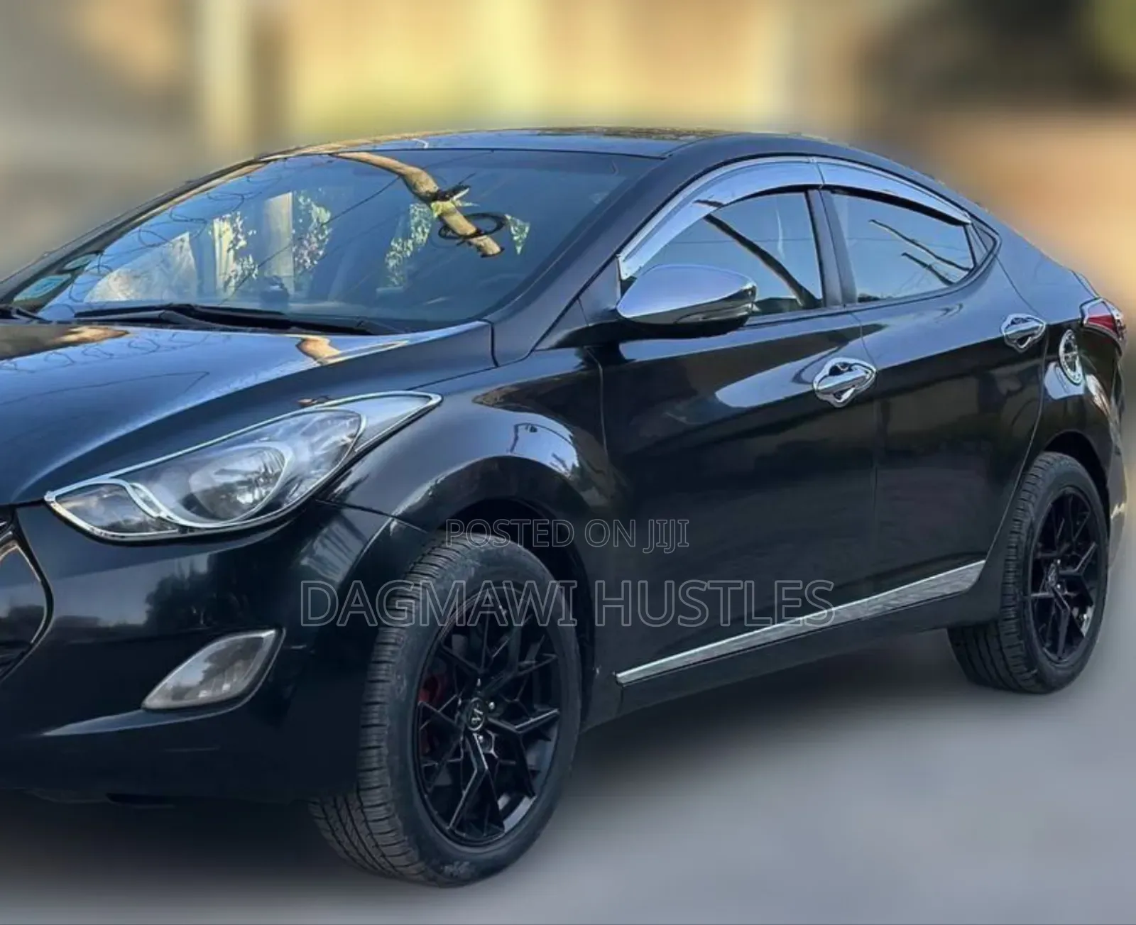 Hyundai Elantra 2013 Black in Arada - Cars, Dagmawi Hustles | Jiji.com.et