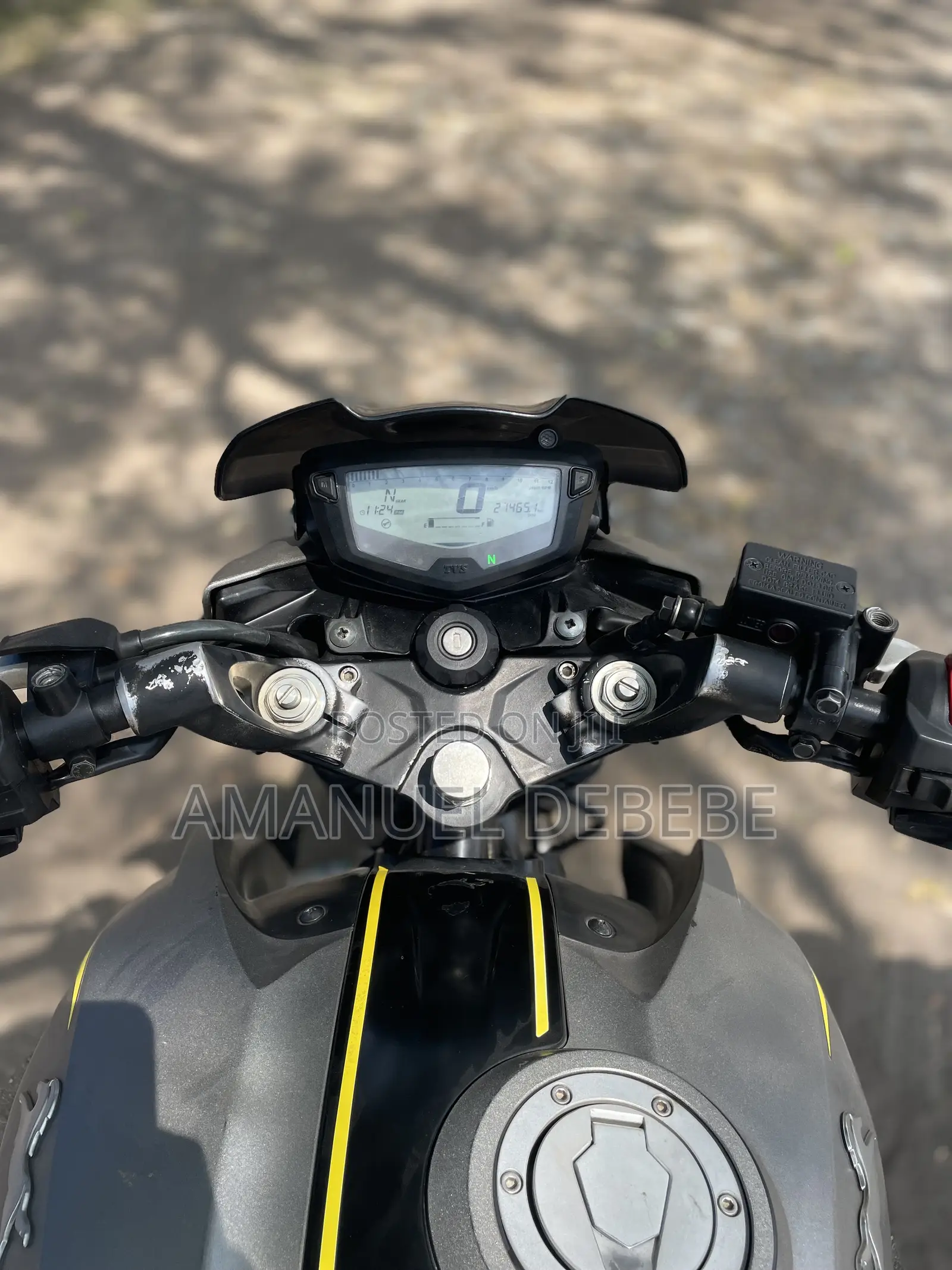 TVS 2021 Gray in Sidama - Motorcycles & Scooters, Amanuel Debebe | Jiji.com.et