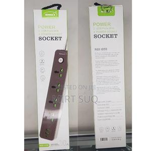 Ruggas Divider 4 Socket 2 Usb Charging Port (ሩጋስ ኤሌክትሪክ ማከፋፈያ) in ...