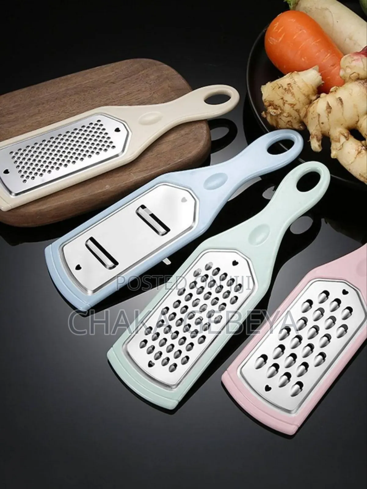 ሶስት የተለያዩ መጠን ምላጭ | 3-in-1 Kitchen Grater | Professional Food Shredder ...