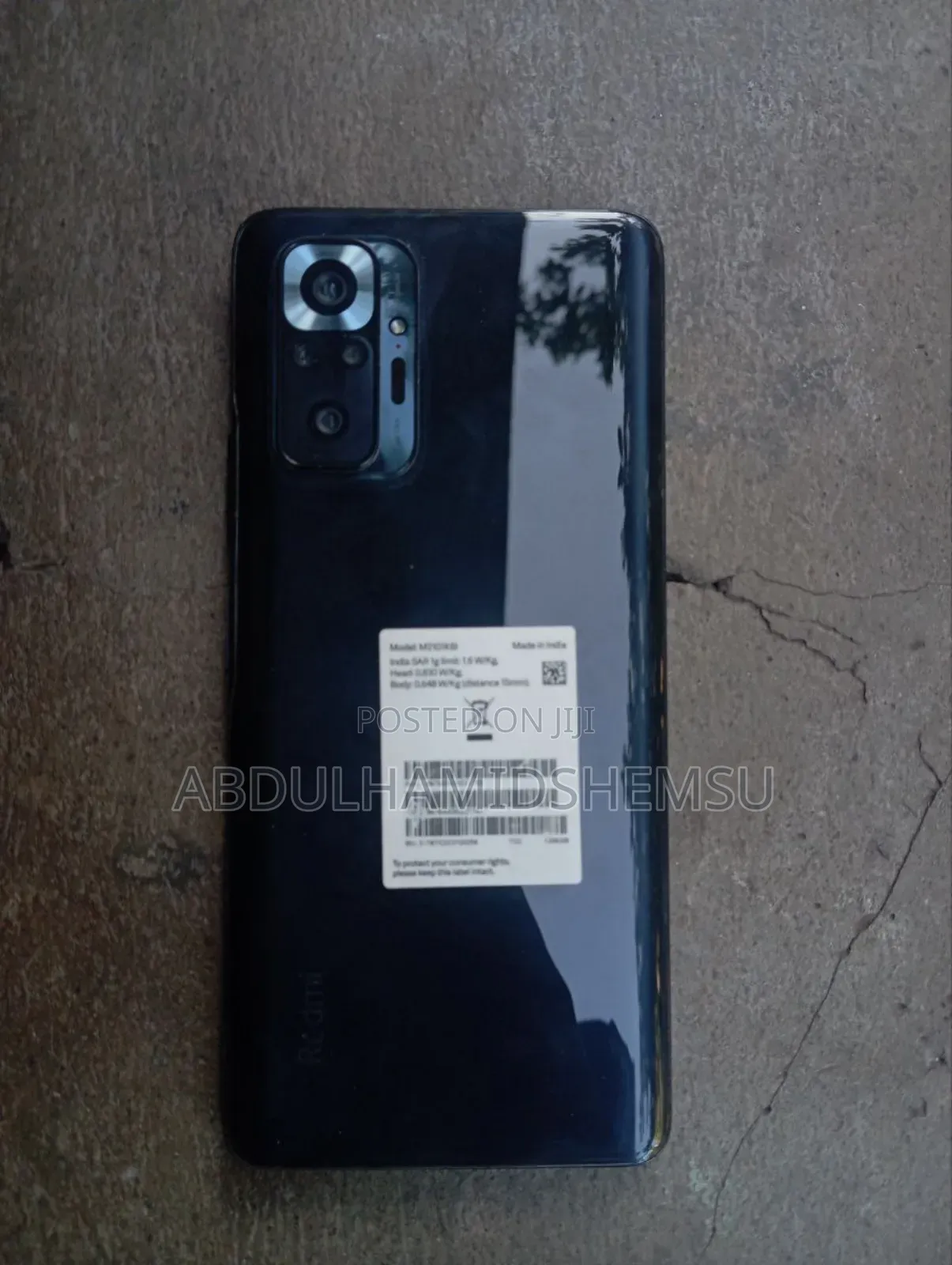 Xiaomi Redmi Note 10 Pro Max 128 GB Red in Akaky Kaliti - Mobile Phones ...