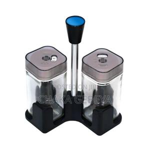 Condiment Set - For Dry Liquid Items - Thick Glass in Gullele - Kitchen ...